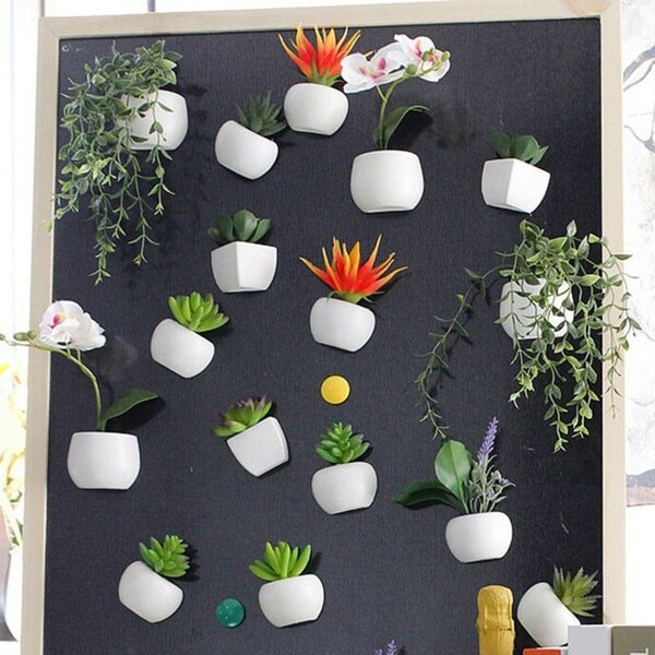 Mini Planter Magnet - Etsy