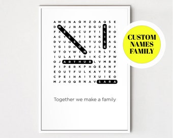 Custom Word Search - Etsy