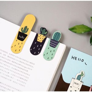 Magnetic Bookmark Bundle Page Keeper Template Book Lover Gift - Etsy