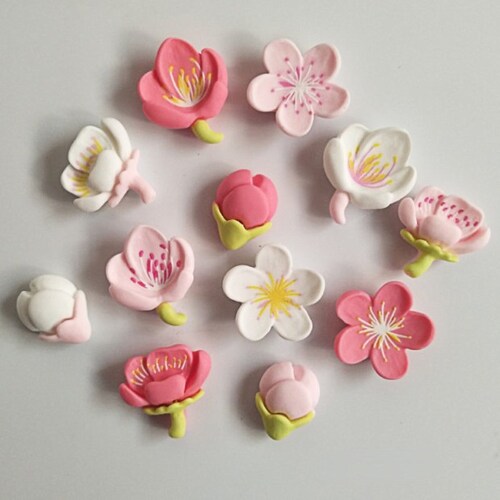 Flower Magnet Pink Magnet Small Magnet Board Cute Fridge - Etsy