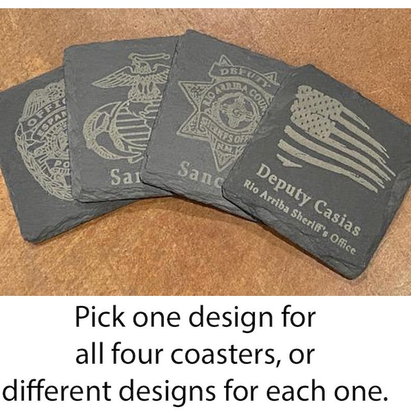Police Coasters - Etsy