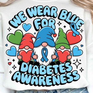 We Wear Blue for Diabetes Awareness, in November Wear Blue, Diabetes ...