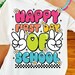 Happy to See Your Face Png, Back to School Png, First Day of School Png ...