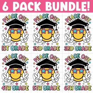 Peace Out School Png, 1st Grade, 2nd Grade, End of School Png ...