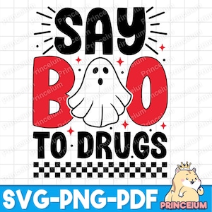 Red Ribbon Week SVG, Say No to Drugs, Drug-free, Anti Drug Svg, Cricut ...