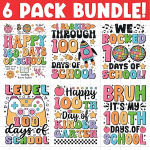 Happy 100 Days of School Bundle, I Blasted Through 100 Days of School ...