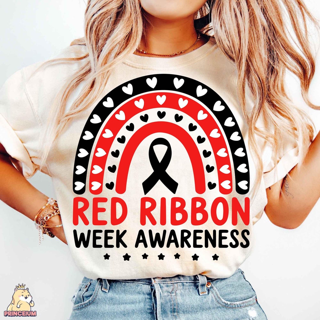 Red Ribbon Week Png, in October We Wear, Red Ribbon Week Png, Drug Free ...