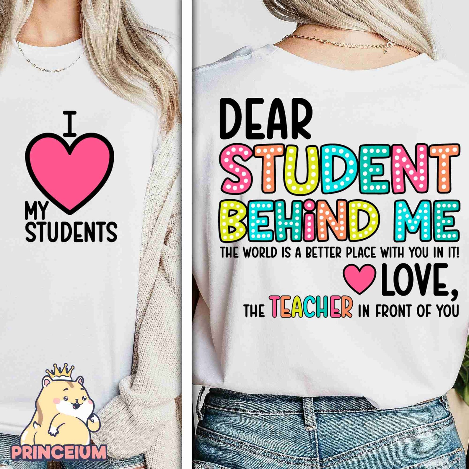 Dear Student Behind Me PNG, Teacher Motivational, Mental Health for ...