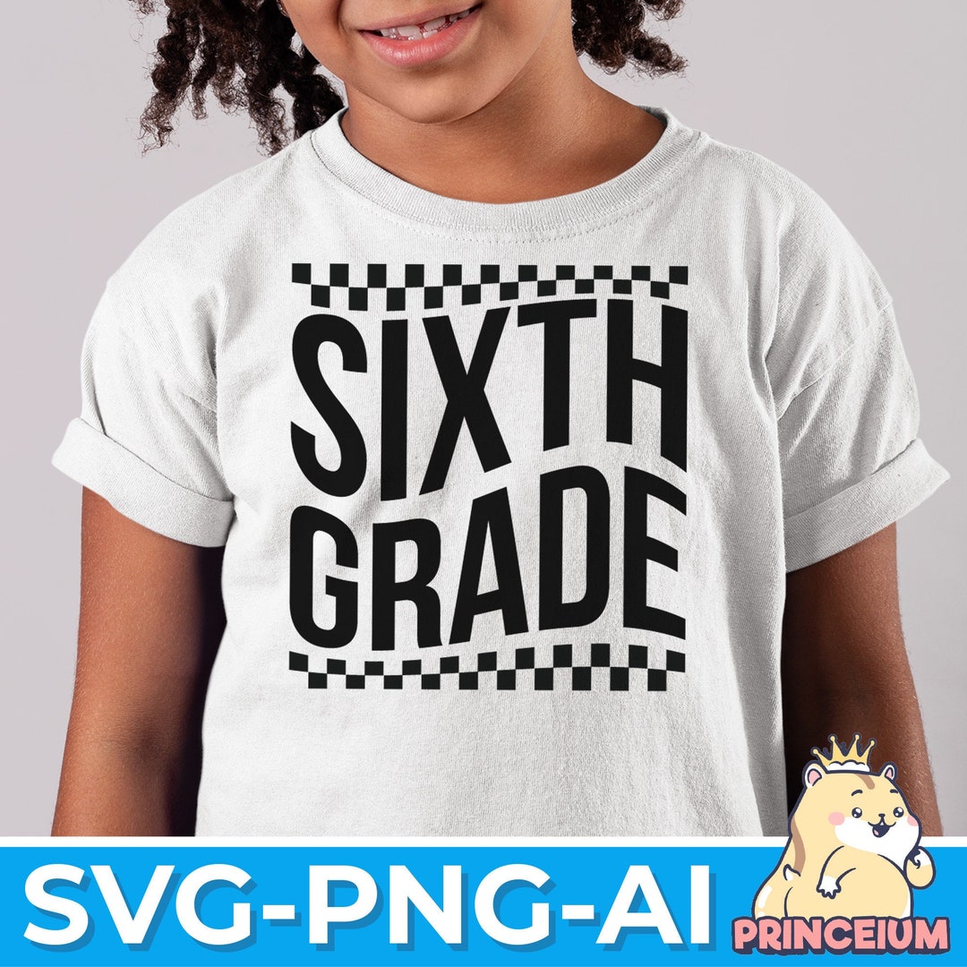 Back to School SVG Sixth Svg Png for Sixth Grade - Etsy