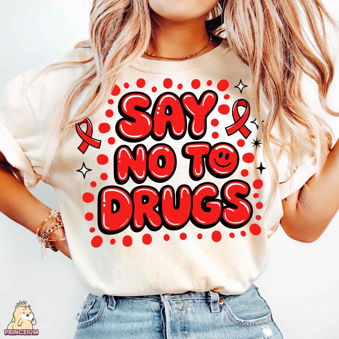 Say Boo to Drugs Png, Red Ribbon Week Png, Say No to Drugs, Drug-free ...
