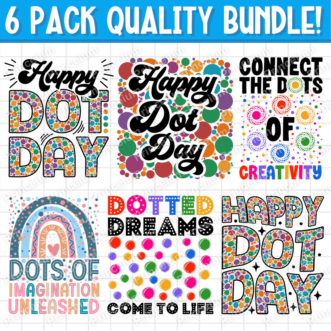 Dot Day Bundle, Make Your Mark and See Where It Takes You, Dot Day ...
