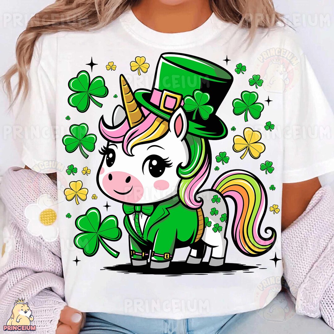 Lucky Magical Png, St Patrick Day Lucky Png, St Patrick Unicorn Day ...