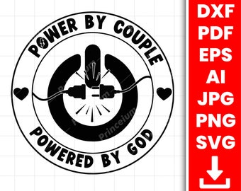 Power Couple Svg - Etsy