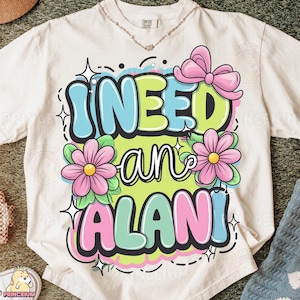 I Need an Alani PNG – Kawaii Pastel Name Design, Nu Energy Drink Alani ...