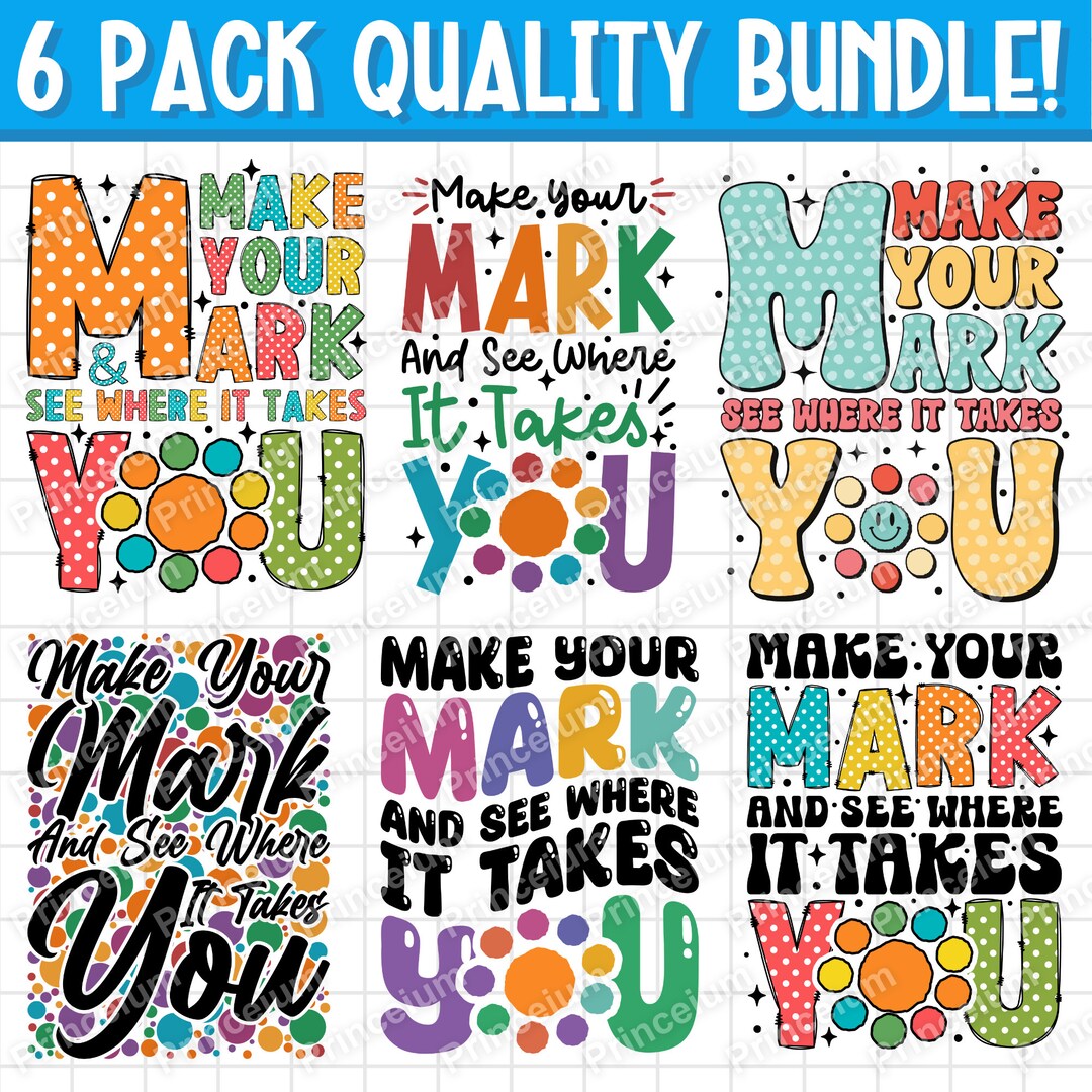 Dot Day Bundle, Make Your Mark and See Where It Takes You, Dot Day ...