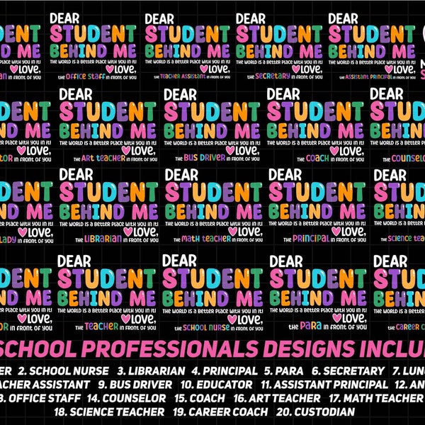 Dear Students - Etsy