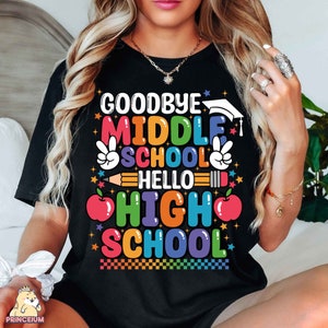 Goodbye Middle School Hello Highschool School Png, End of School Png ...