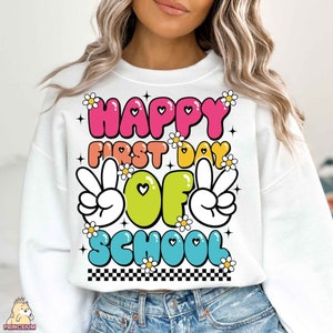 Happy to See Your Face Png, Back to School Png, First Day of School Png ...