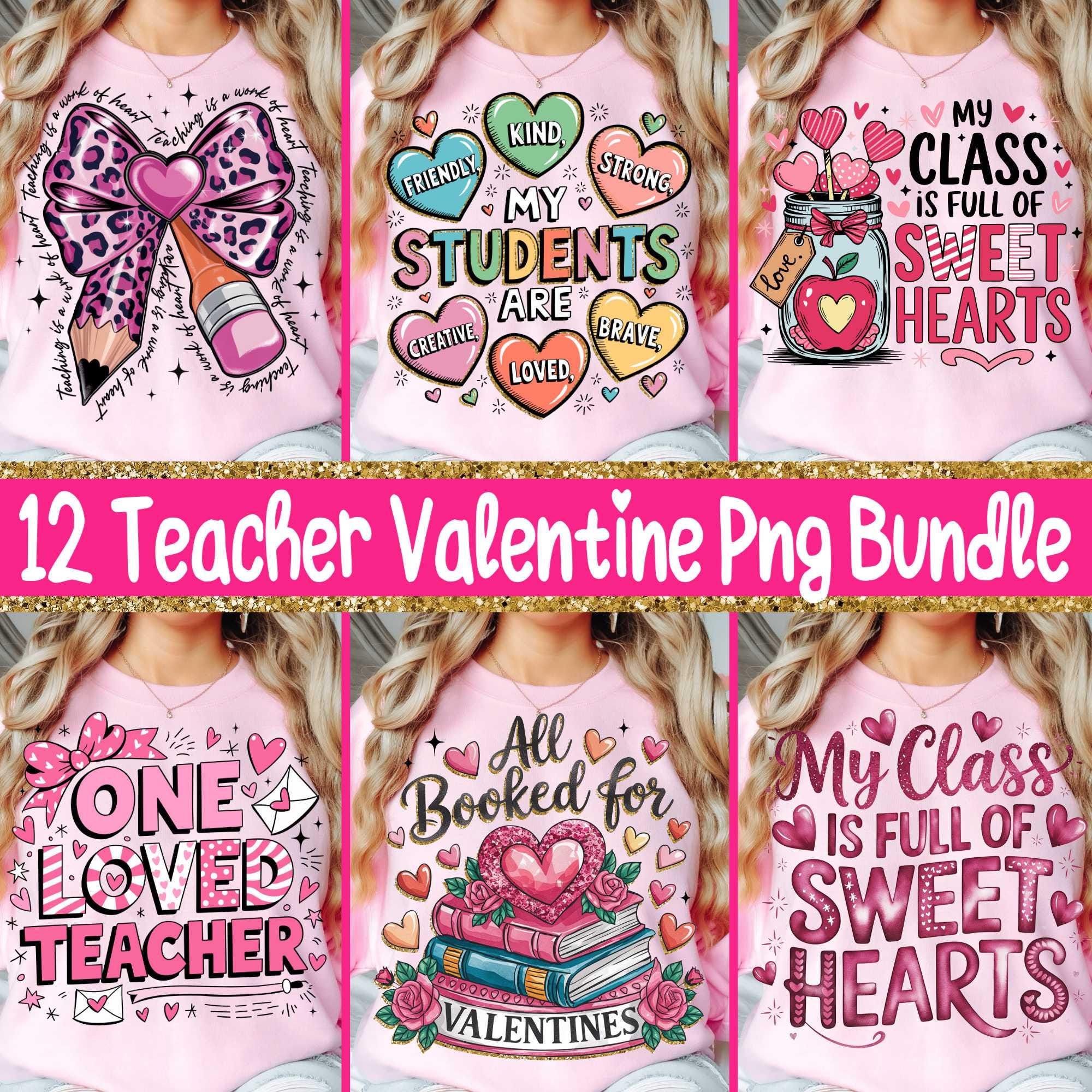 12+ Valentine Mega Bundle Png, My Class is Full of Sweet Hearts Png ...