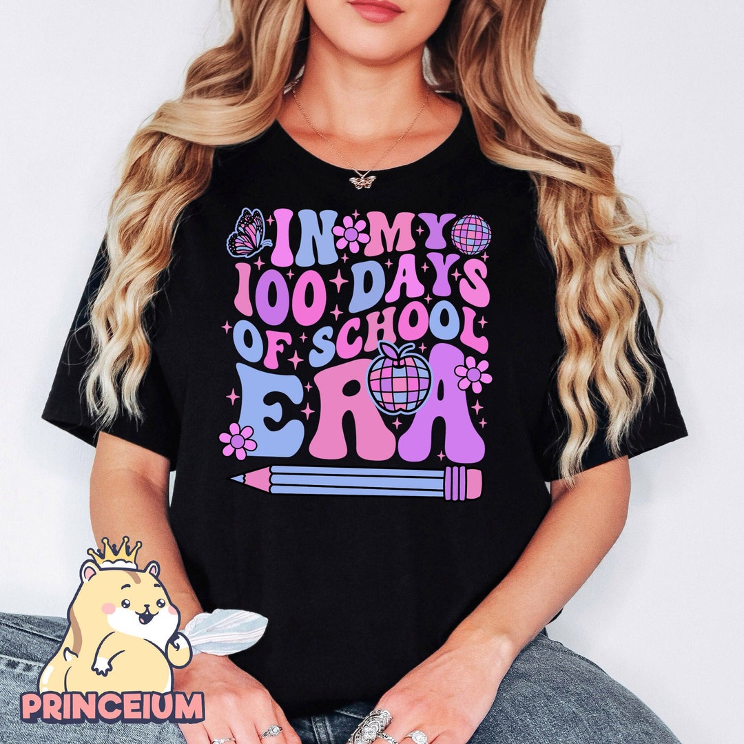 In My 100 Days of School Era SVG PNG, 100 Days of School, 100 Days of ...