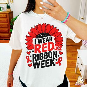 Red Ribbon Week Mega Bundle Png, in October We Wear, Red Ribbon Week ...