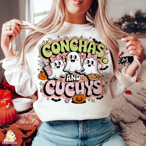 Conchas and Cucuys Png, Cute Ghost Png, Mexican Ghost Png, Spooky ...