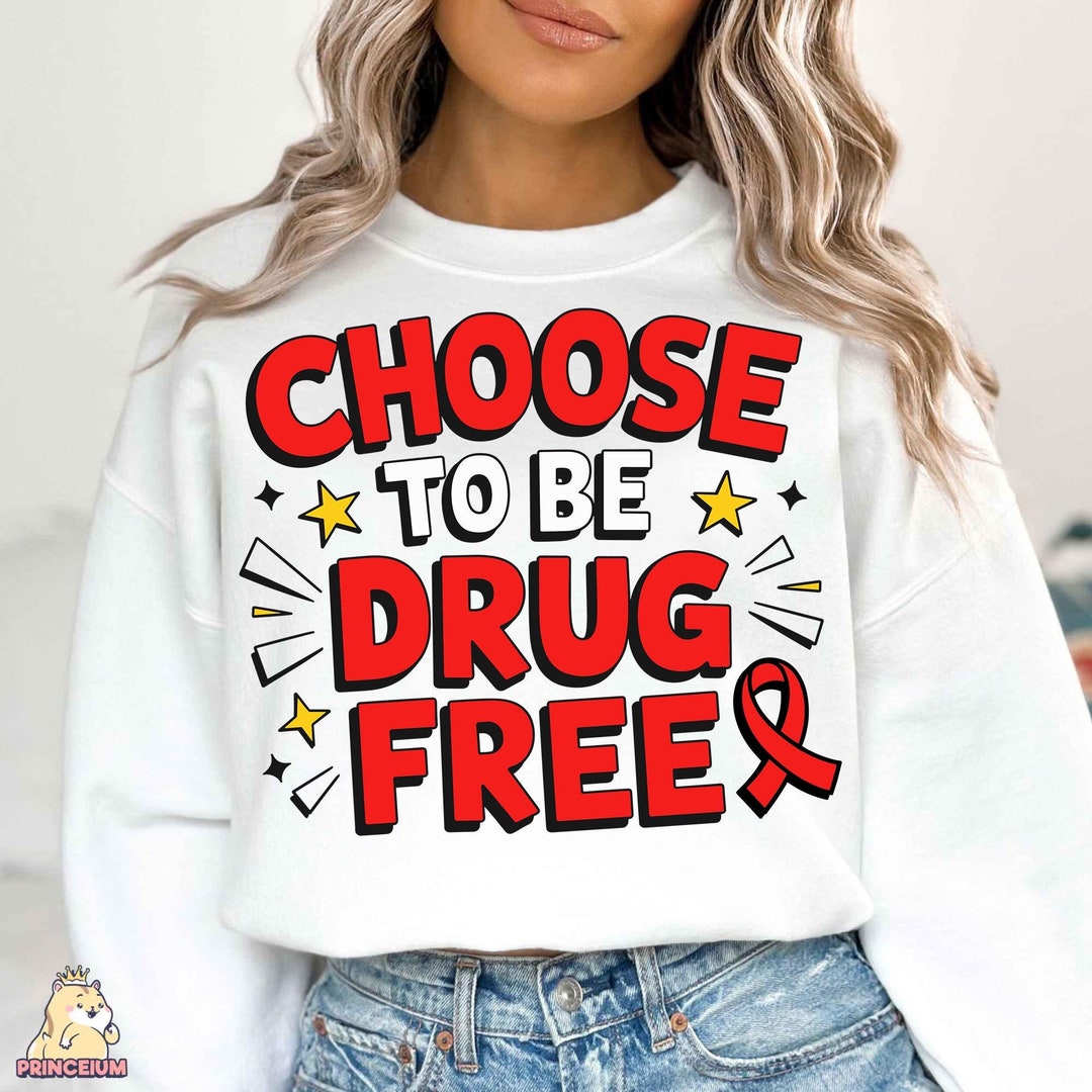 Choose to Be Drug Free, Red Ribbon Week, Say No to Drugs, Drug-free ...