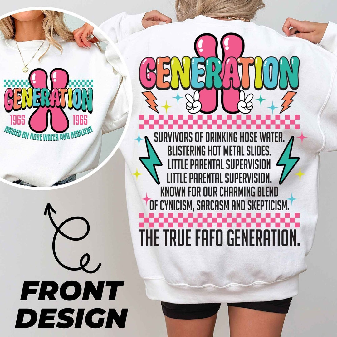 Generation X Png, T-shirt Pg, Nostalgic Gen X Png, Nostalgic Gift Png Sublimation Design Digital ...