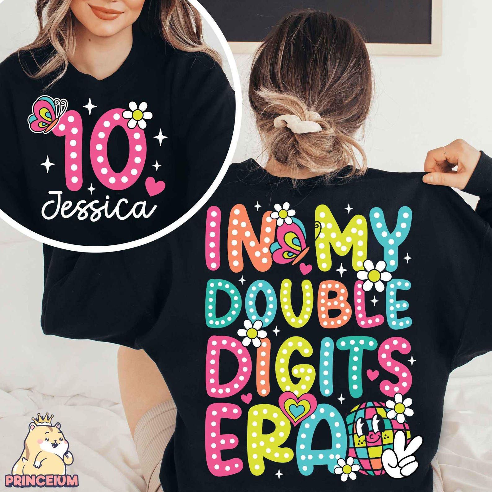 In My Double Digits Era PNG, Double Digits Era Png, Ten Birthday Png ...