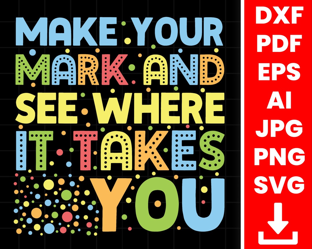 Happy Dot Day SVG | Cricut File | Instant Download Tie Dye SVG for ...