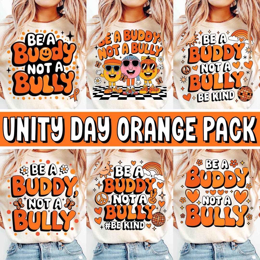 Be a Buddy Not a Bully Bundle Png, Stop Bullying Png, End Bullying Png ...