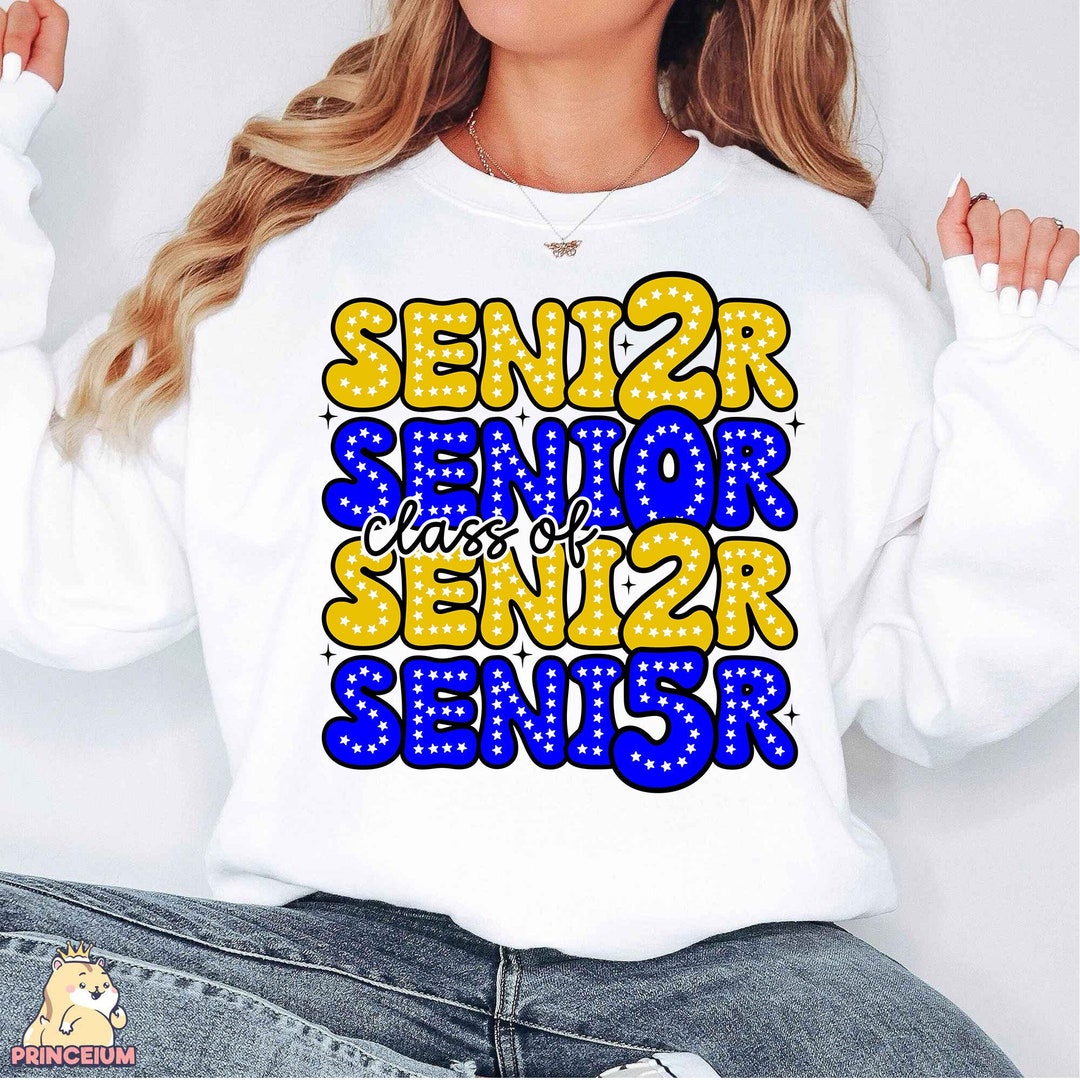 Senior 2025 SVG PNG, Retro Graduation Png, Class of 2025 Png, High ...