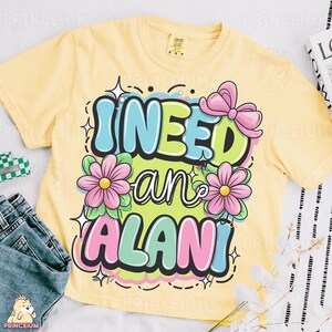 I Need an Alani PNG – Kawaii Pastel Name Design, Nu Energy Drink Alani ...