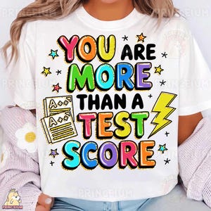 Test Day Bundle Png, You Are More Than a Test Score Png, Testing Png ...