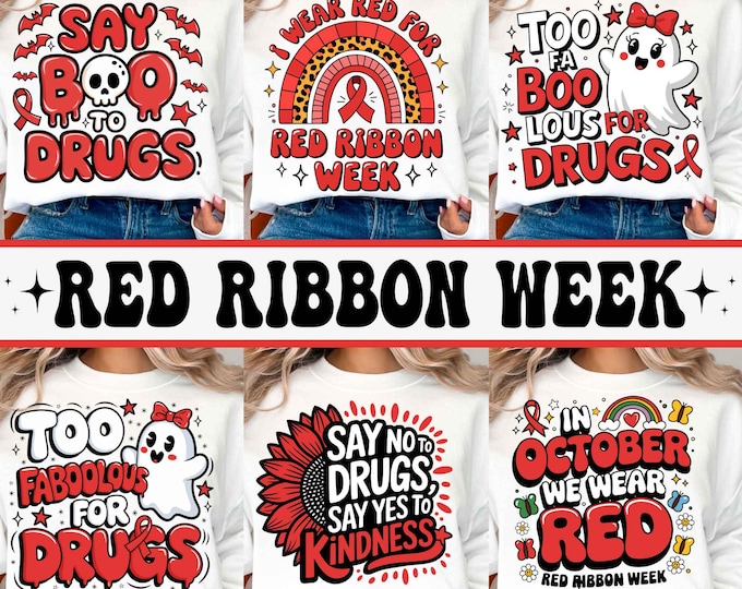 Red Ribbon Week Svg, Cancer Ribbon Svg, Doctor Svg, Svgclipart, Dxf ...