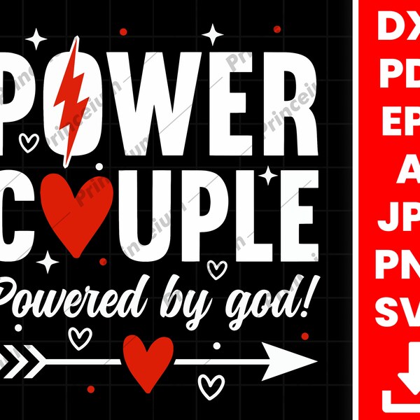 Power Couple Anniversary Png - Etsy Australia