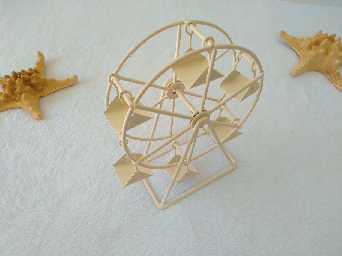 Cute Metal Spinning Ferris Wheel Home Decoration, Metal Ferris Wheel ...