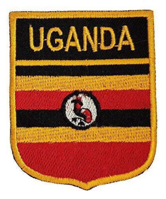 Uganda Shield Embroidery Patches Applique Patch Badge | Etsy
