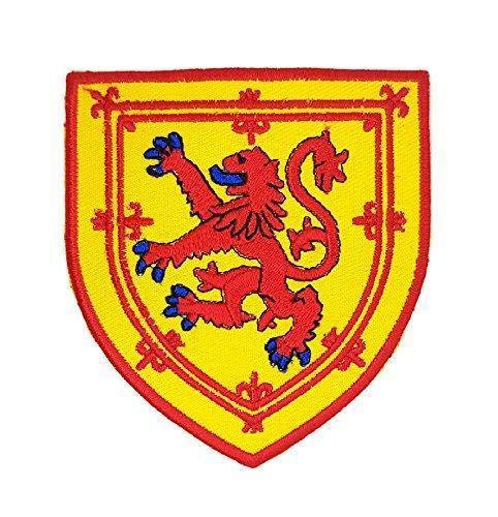 Scotland Shield Shield Embroidery Patches Applique Patch Badge - Etsy UK