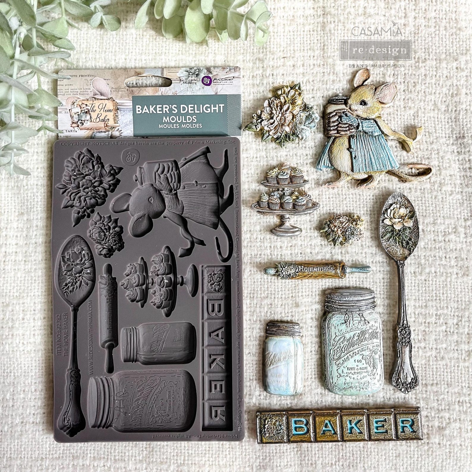 Baker’s Delight Decor Moulds® | the Home Baker | 1 Pc, 5”x8”x8mm ...