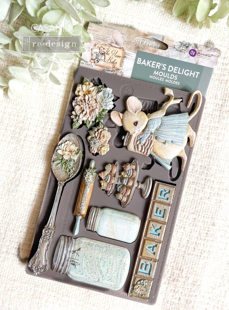 Baker’s Delight Decor Moulds® | the Home Baker | 1 Pc, 5”x8”x8mm ...