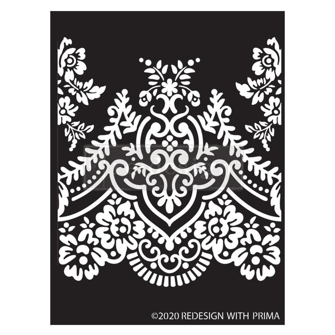Elegant Lace Decor Stencil | 1 Pc-9”x13.5” | Redesign With Prima - Etsy