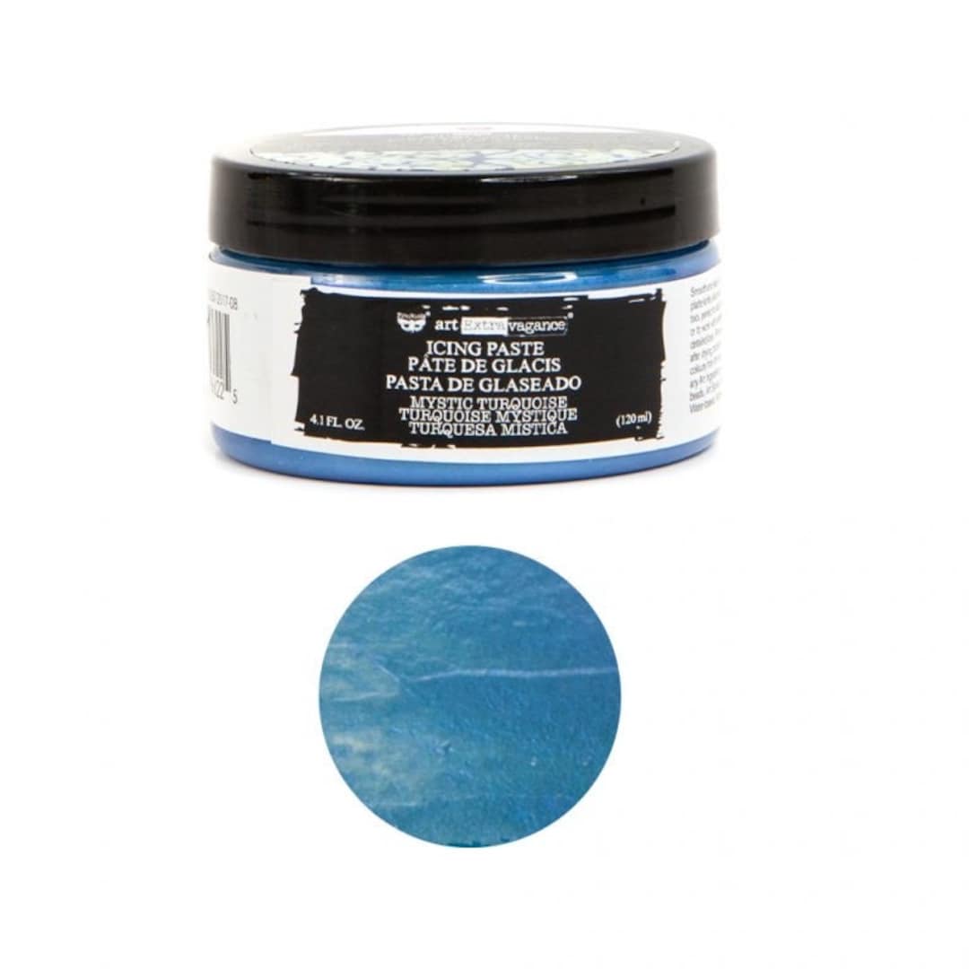Mystic Turquoise Icing Paste | Art Extravagance | 1 Jar, 120 Ml/4 Oz ...