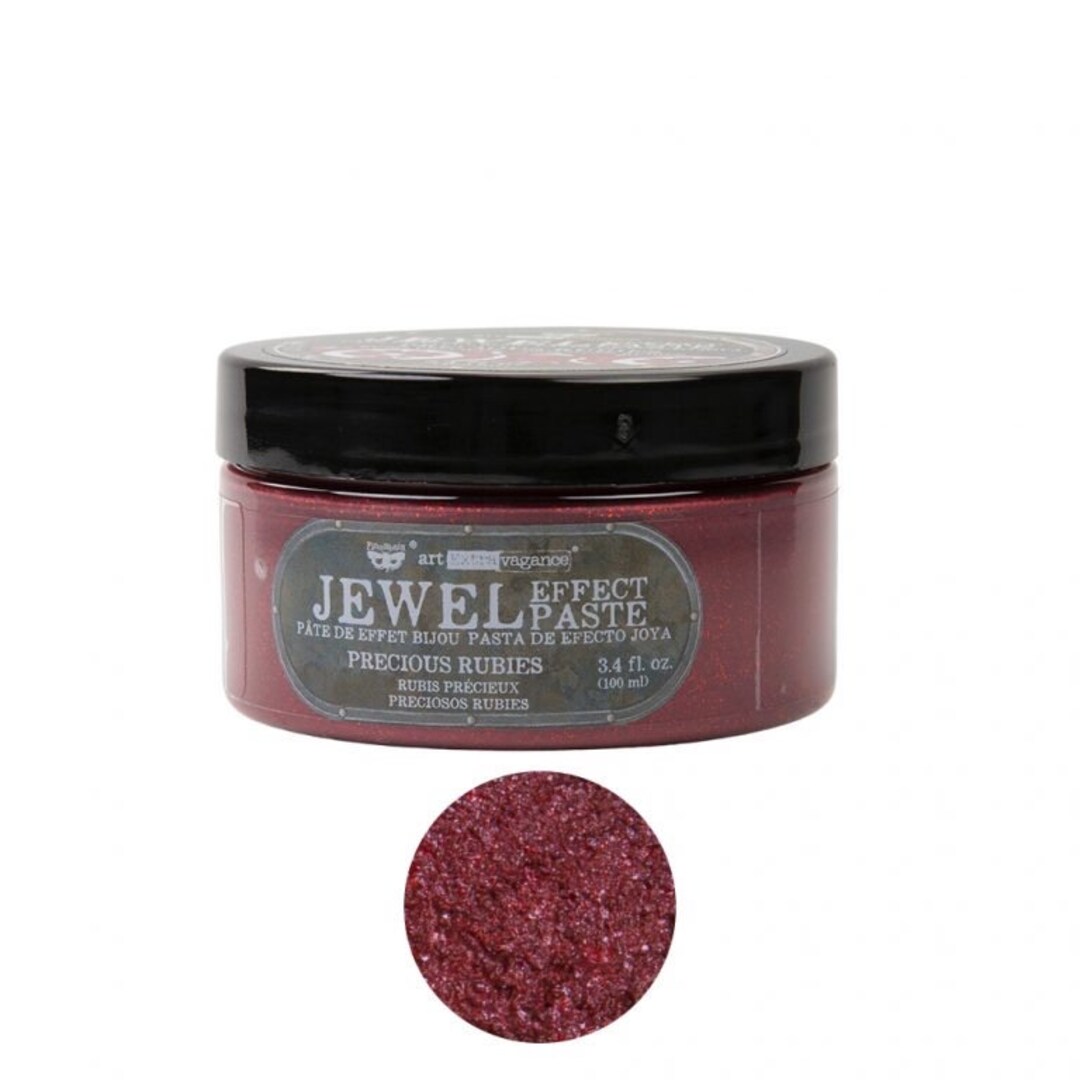 Precious Rubies Jewel Texture Paste | Art Extravagance | 1 Jar, 100ml/3 ...