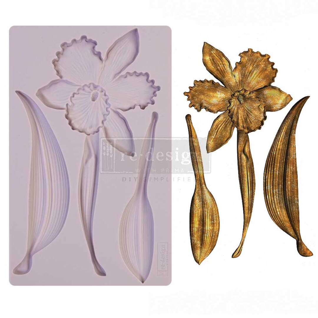 Wildflower Decor Mould | Summer Floral Moulds | 1 Pc, Measures 5”x8 ...