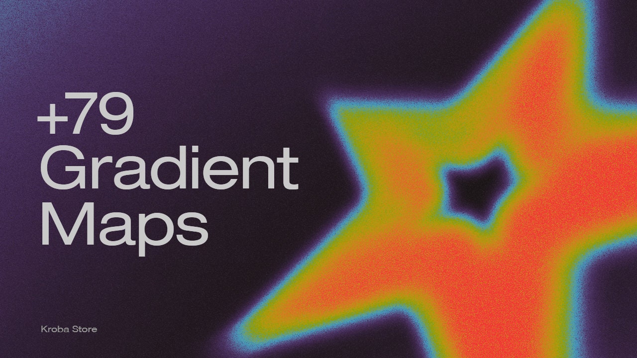 Gradient Maps Photoshop File - Etsy