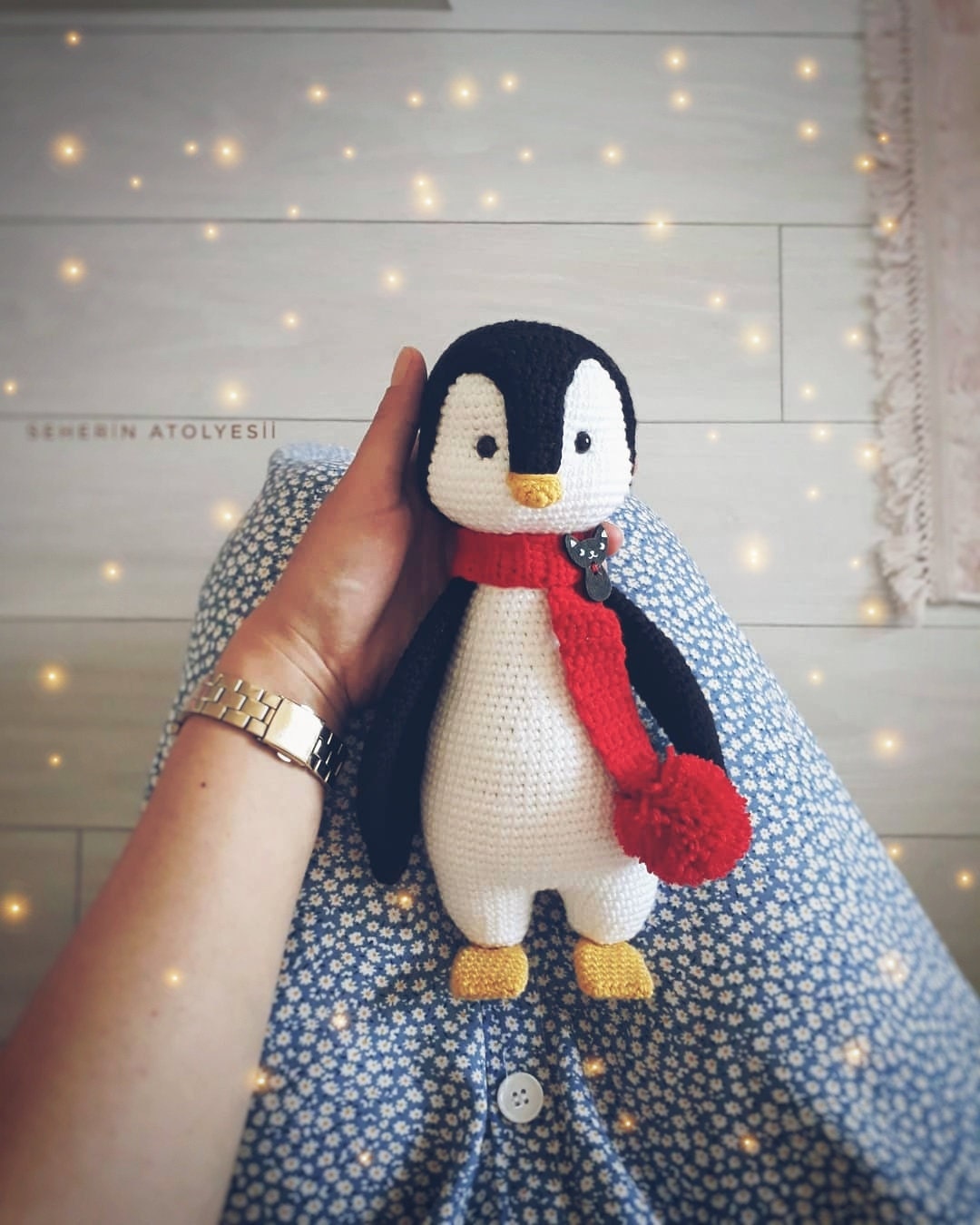 Penguin the Pingu Englısh Pattern - Etsy
