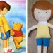 Christopher Robin Inspired Plush Doll, Quality Natural Rag Doll From ...