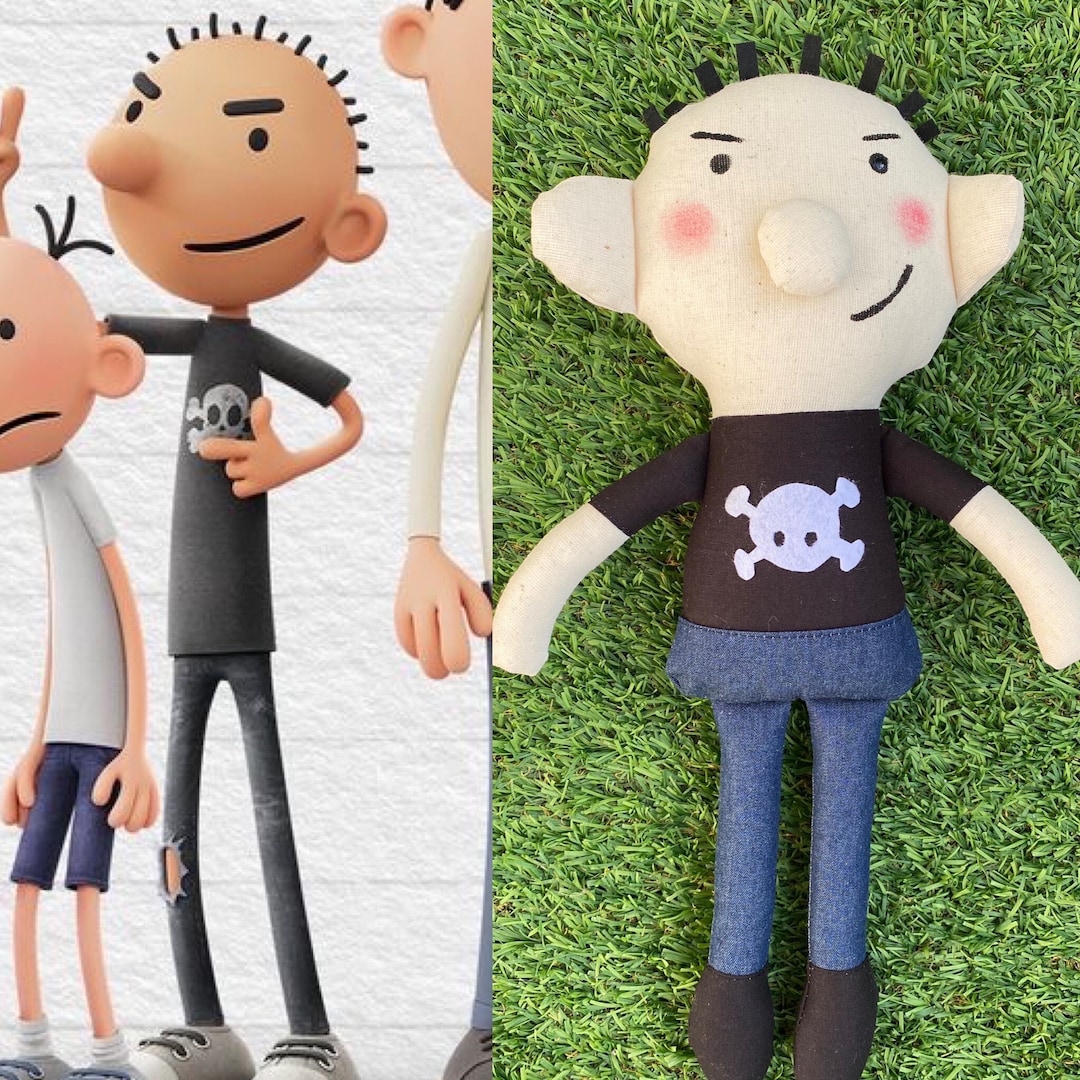 Diary of a Wimpy Kid Rodrick Rules Rodrick Doll Soft Fabric - Etsy