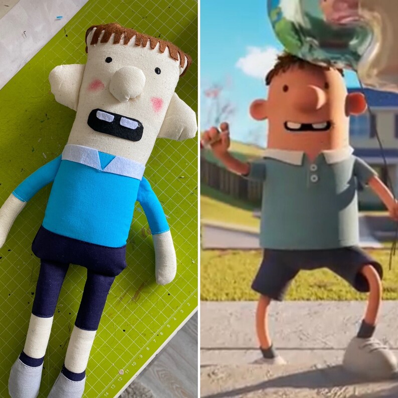 Diary of a Wimpy Kid Rowley Jefferson Plush Doll Soft - Etsy